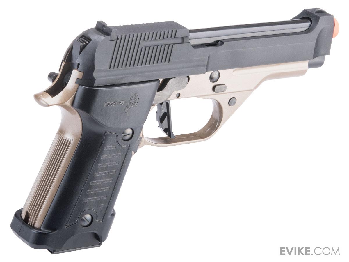 KSC M93RCC Combat Courier Heavy Weight Select Fire Gas Blowback Airsoft ...