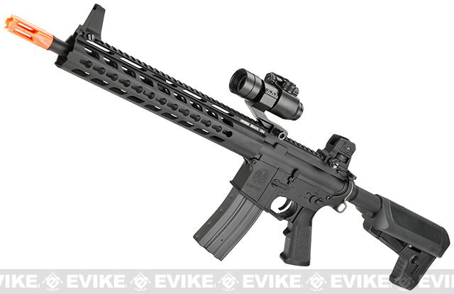 Krytac Full Metal Trident SPR Airsoft AEG Rifle - Black, Airsoft Guns ...