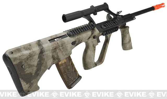 APS AUG A1 Military Airsoft AEG Rifle w/ Integrated Scope (Version ...