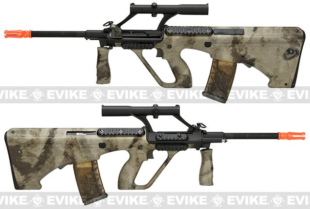 APS AUG A1 Military Airsoft AEG Rifle w/ Integrated Scope (Version ...
