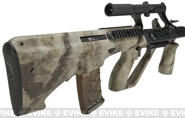 APS AUG A1 Military Airsoft AEG Rifle w/ Integrated Scope (Version ...