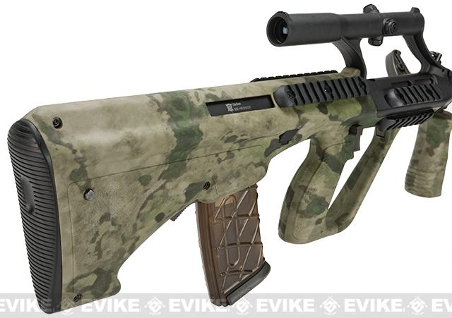 APS AUG A1 Military Airsoft AEG Rifle w/ Integrated Scope (Version ...