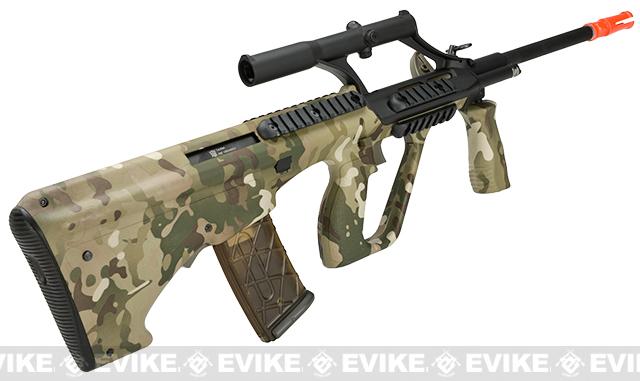 APS AUG A1 Military Airsoft AEG Rifle w/ Integrated Scope (Version ...