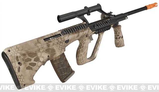 APS AUG A1 Military Airsoft AEG Rifle w/ Integrated Scope (Version ...
