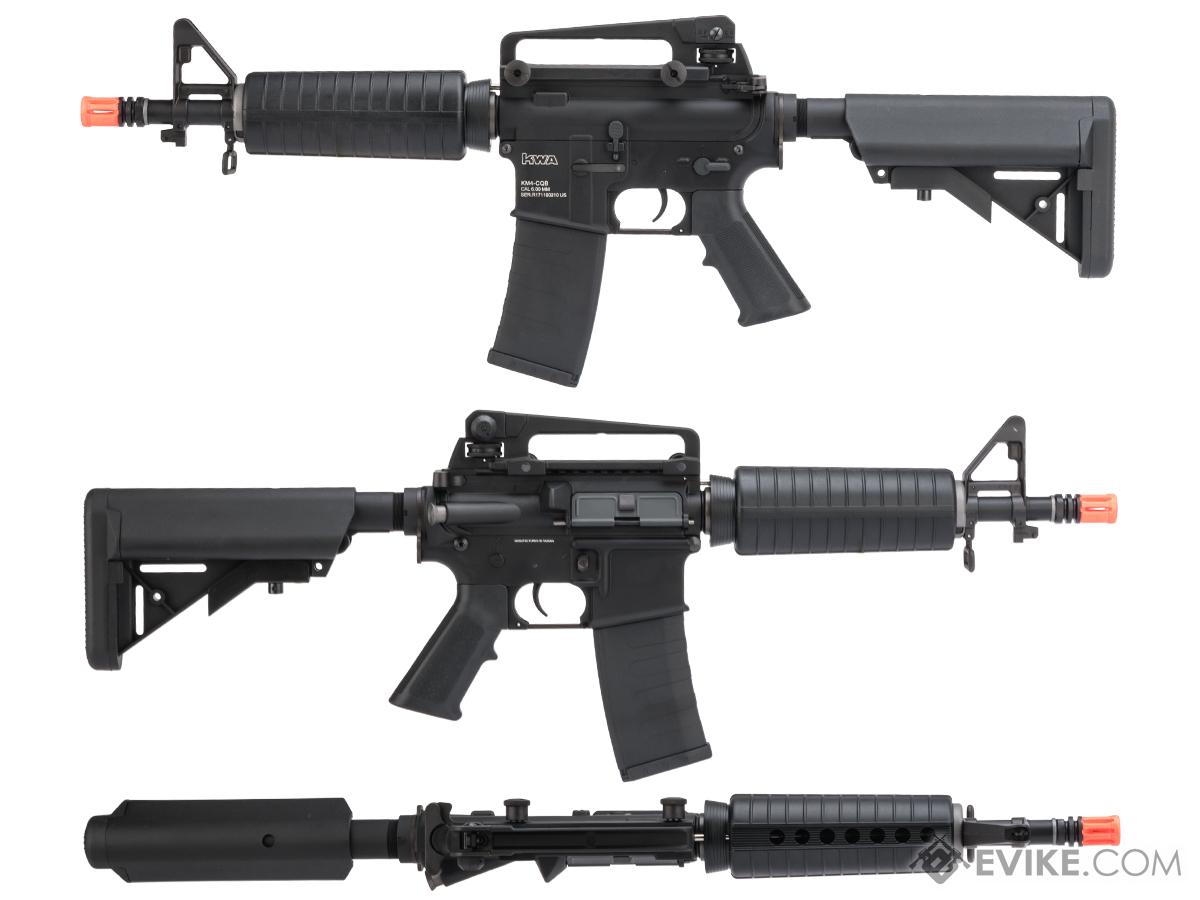 KWA KM4 CQB Airsoft AEG Rifle (Package: Rifle), Airsoft Guns, Airsoft ...