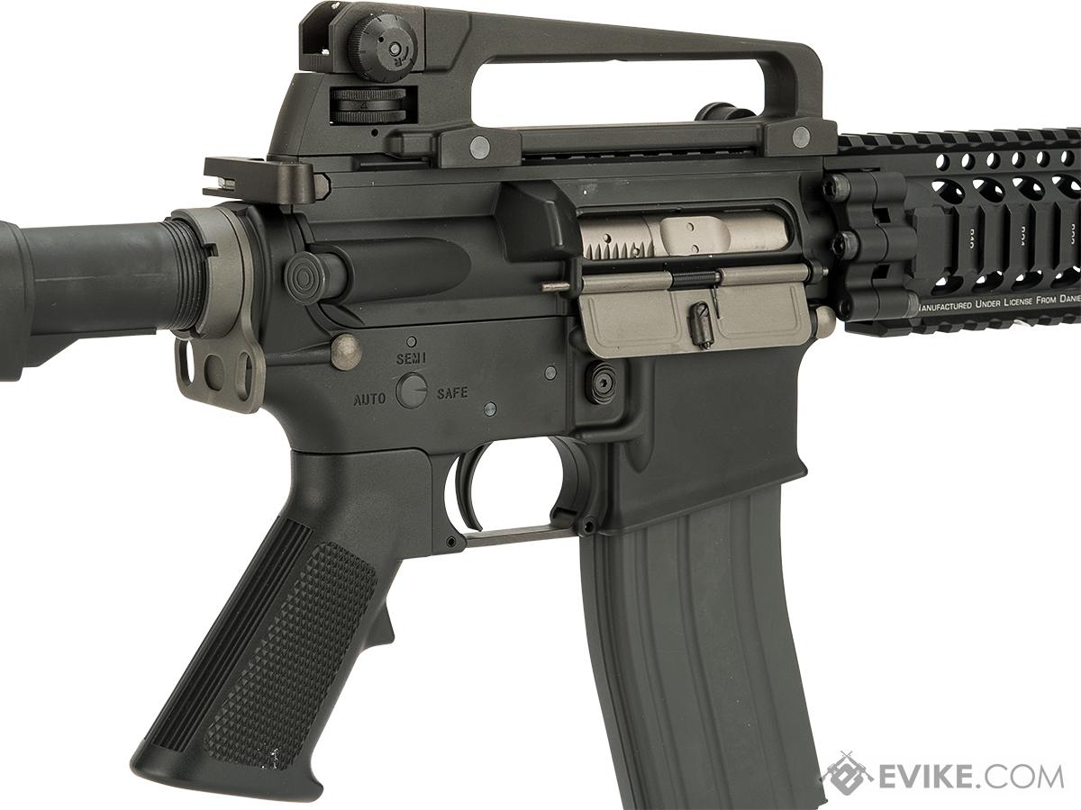 Evike.com Custom KWA LM4 Gas Blowback Rifle with Madbull Daniel Defense ...
