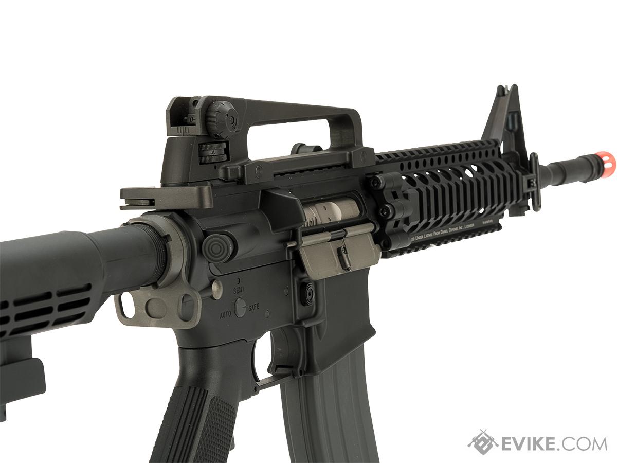 Evike.com Custom KWA LM4 Gas Blowback Rifle with Madbull Daniel Defense ...
