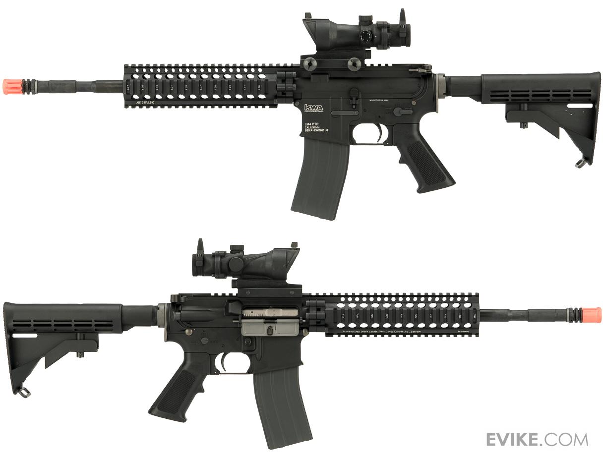 Evike.com Custom KWA LM4 Gas Blowback Rifle with Madbull Daniel Defense ...