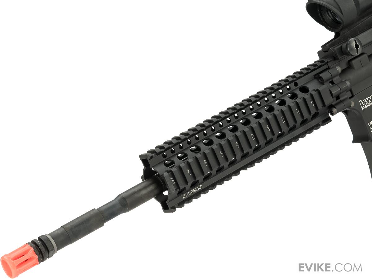 Evike.com Custom KWA LM4 Gas Blowback Rifle with Madbull Daniel Defense ...