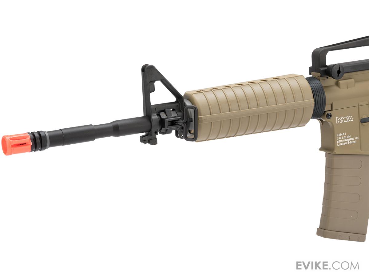 KWA Full Metal KM4A1 / M4 Carbine Airsoft AEG Rifle (Color: Flat Dark ...
