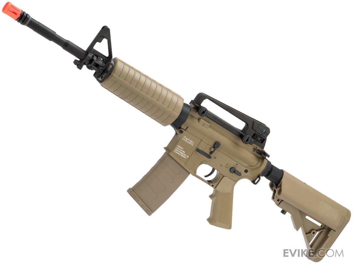 KWA Full Metal KM4A1 / M4 Carbine Airsoft AEG Rifle (Color: Flat Dark ...