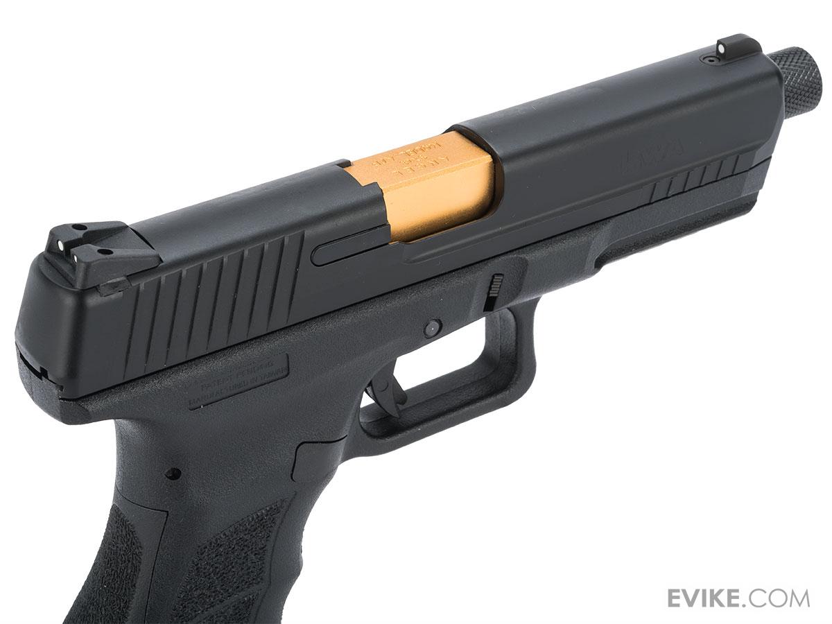 Evike.com KWA ATP Standard Custom Gas Blowback Airsoft Pistol with ...