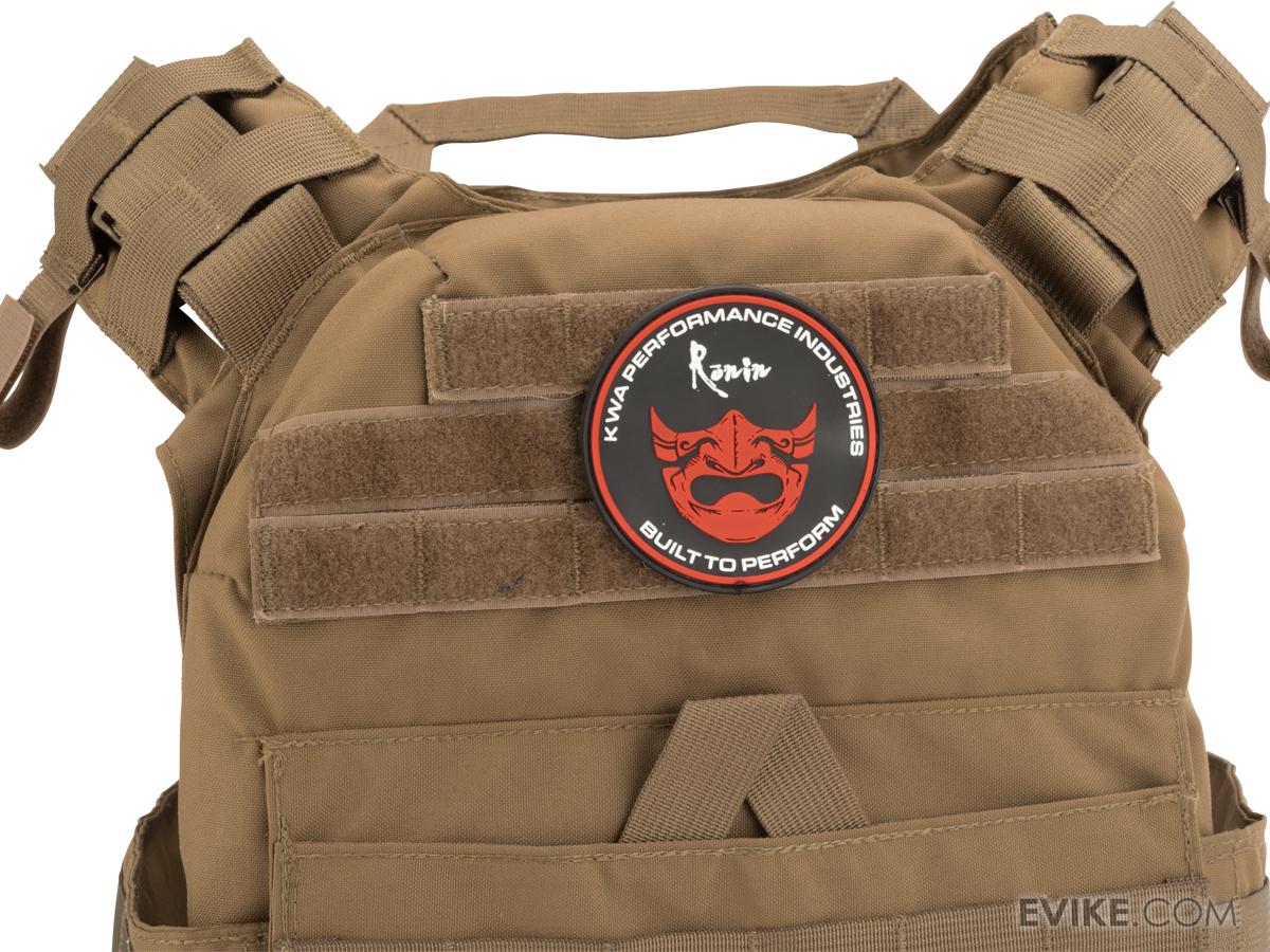 KWA PVC Ronin Hook and Loop Patch (Model: Ronin Mask), Tactical Gear ...