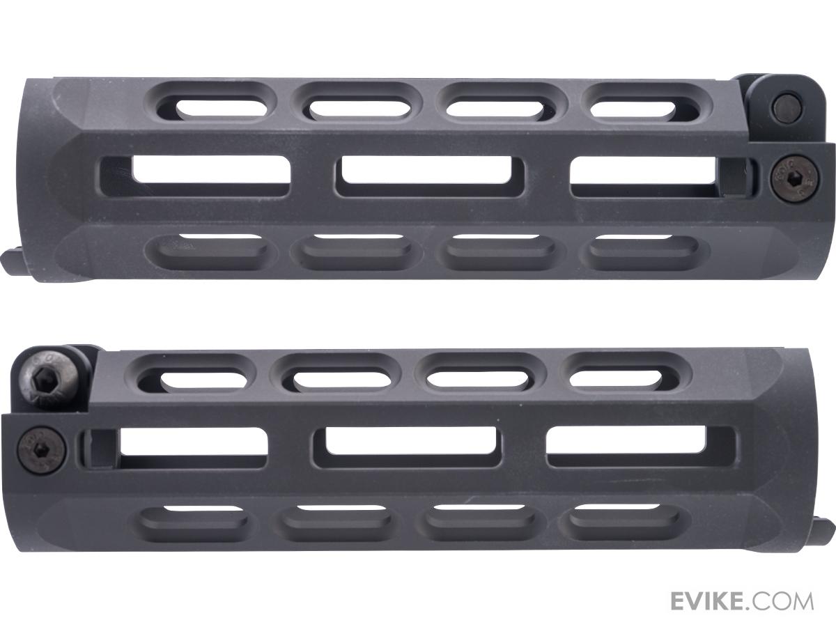 Wii Tech CNC Aluminum M-LOK Handguard for WE Tech MP5 Gas Blowback SMG ...