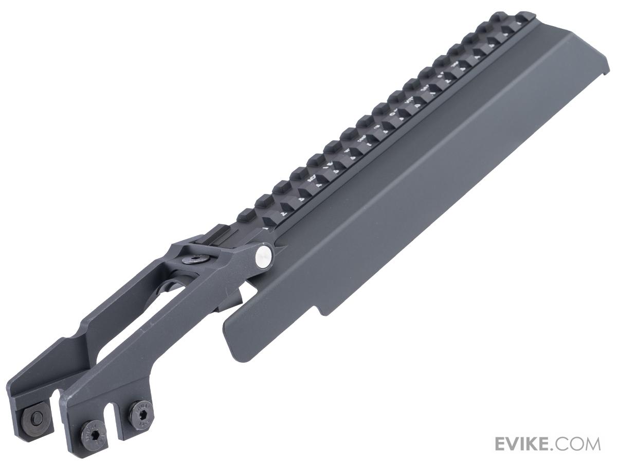 Wii Tech CNC Aluminum B-33 Railed Dust Cover for Tokyo Marui AKM ...