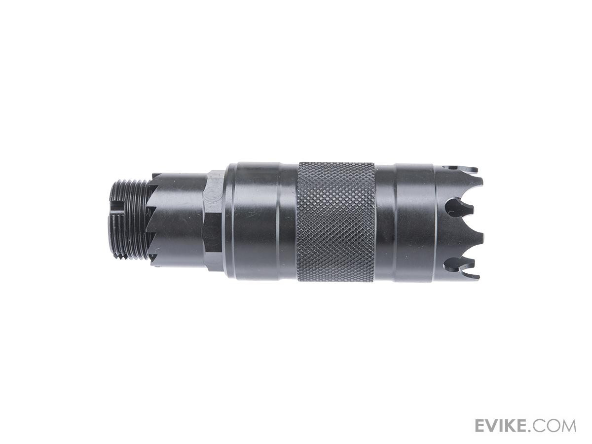 Kizuna Works 24mm Positive Flash Hider for AK-104 Style Airsoft Rifles ...