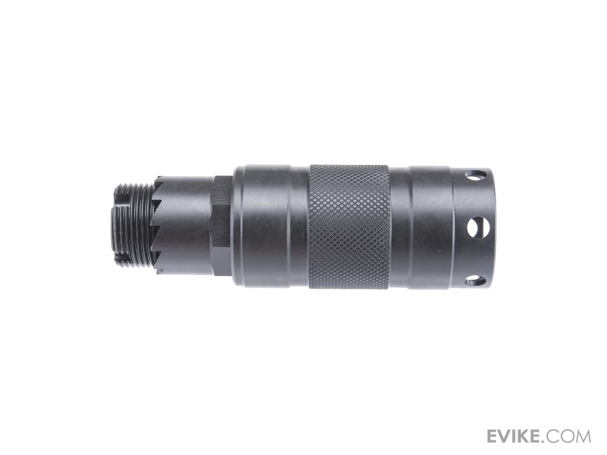 Kizuna Works 24mm Positive Flash Hider for AK-104 Style Airsoft Rifles ...