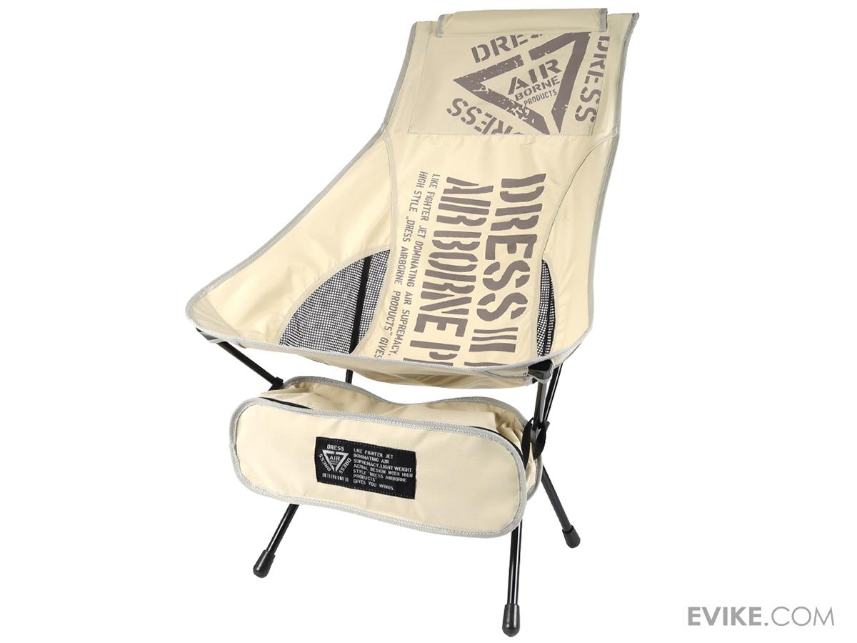 DRESS Folding Chair Airborne for Fishing & Camping (Color: Tan), MORE ...