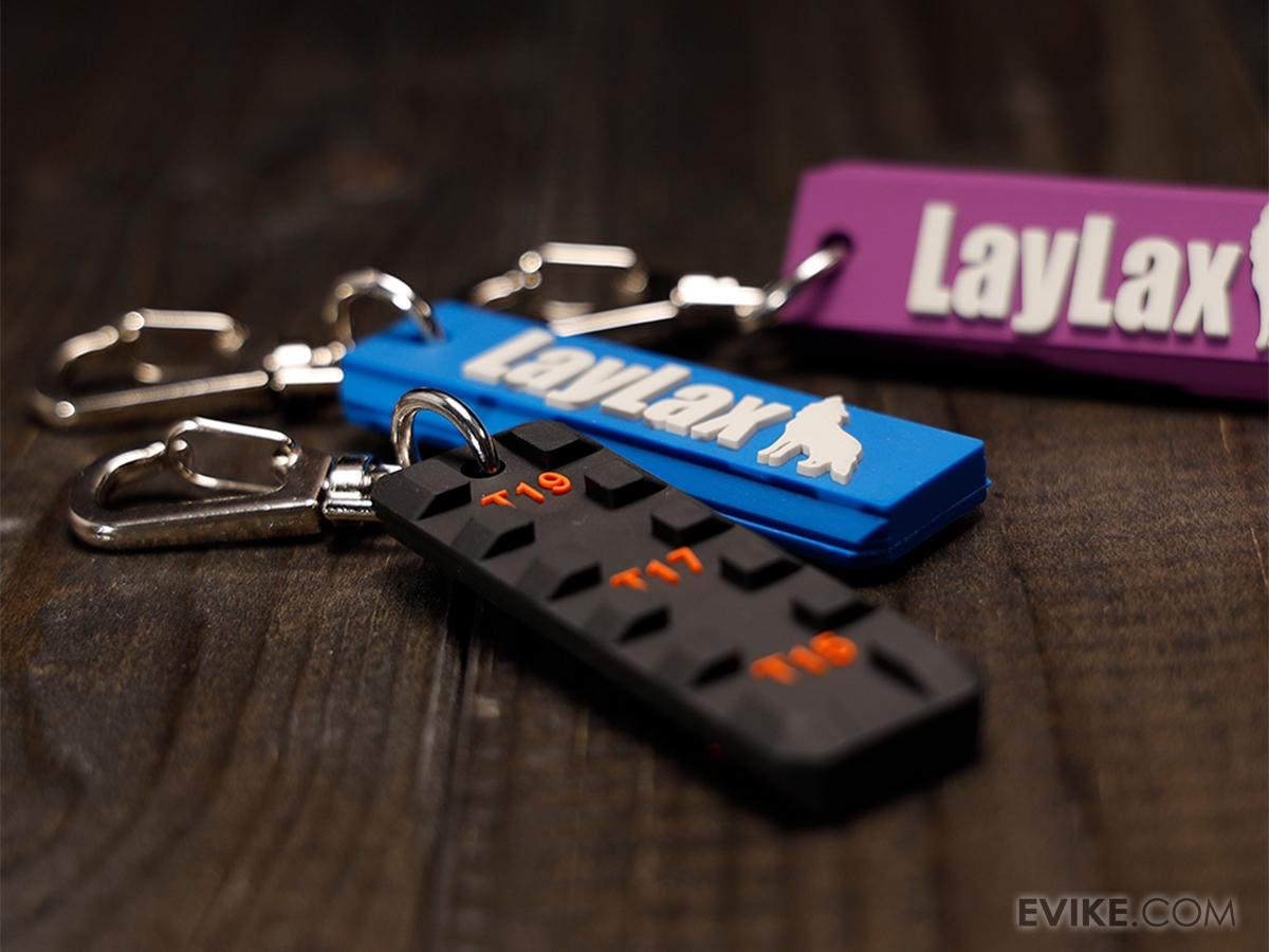 Laylax Satellite Rubber Picatinny Rail Style Keychain (Color: Purple ...