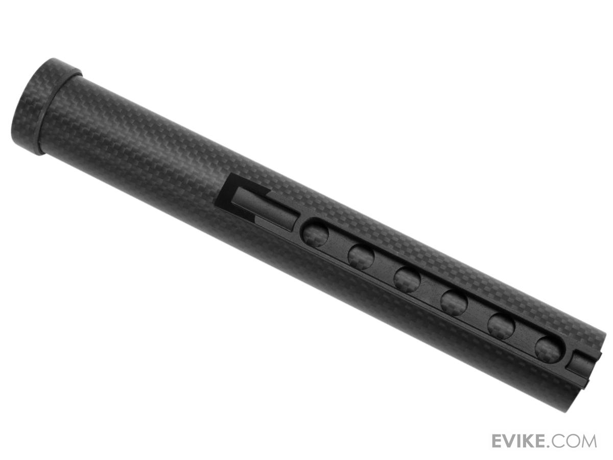Laylax First Factory Carbon Stock Buffer Tube for Tokyo Mauri M4 AEG Rifles (Size: Long ...