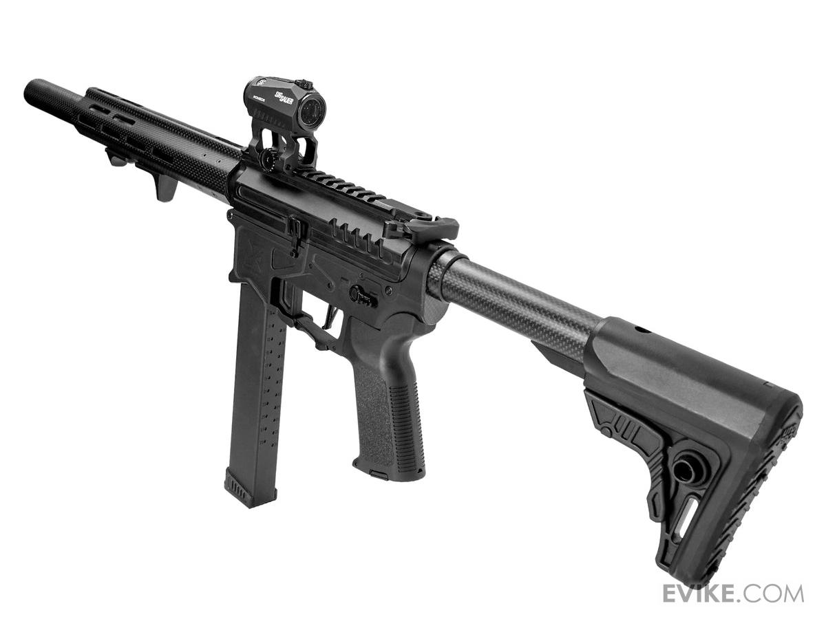 Laylax First Factory Carbon Stock Buffer Tube for Tokyo Mauri M4 AEG Rifles (Size: Long ...