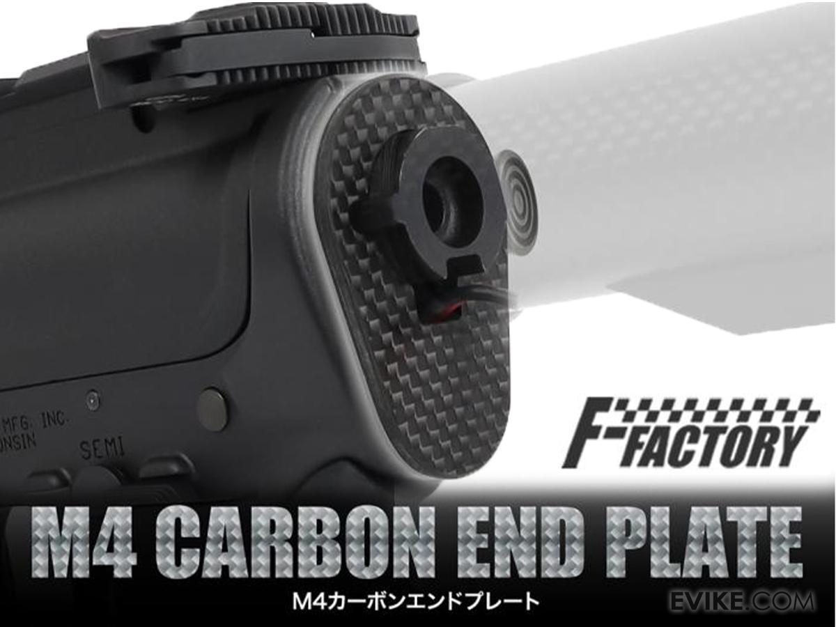 Prometheus FirstFactory Carbon End Plate for Toyko Mauri M4 Airsoft AEG ...
