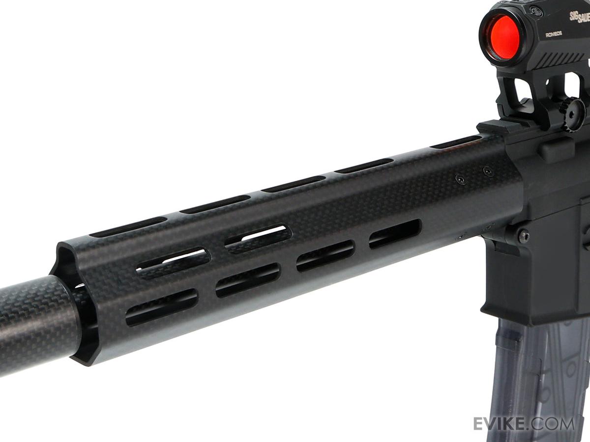 Laylax Nitro.Vo M-LOK Carbon Fiber Handguard for M4 AEG Airsoft Rifle ...