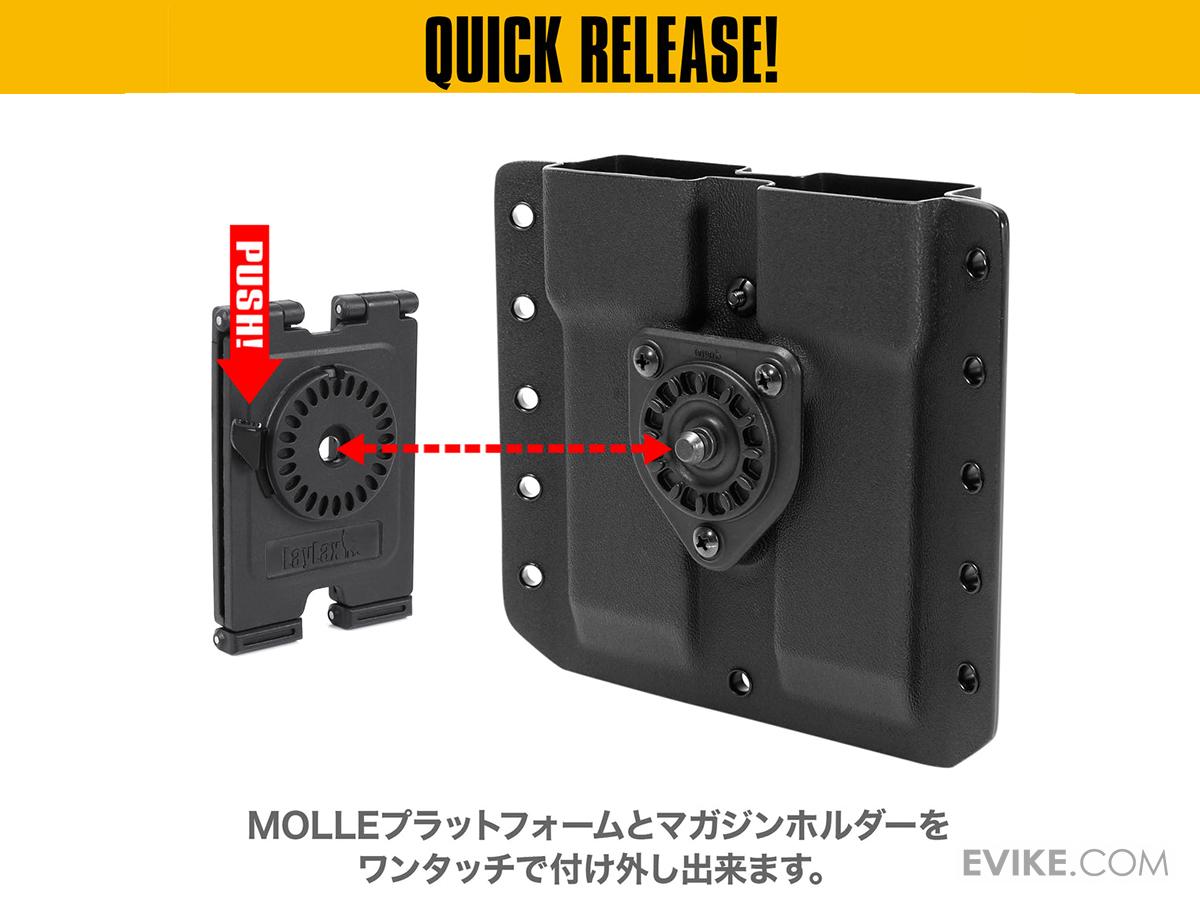 Laylax Battle Style Kydex Magazine Holster for Krytac Kriss Vector ...