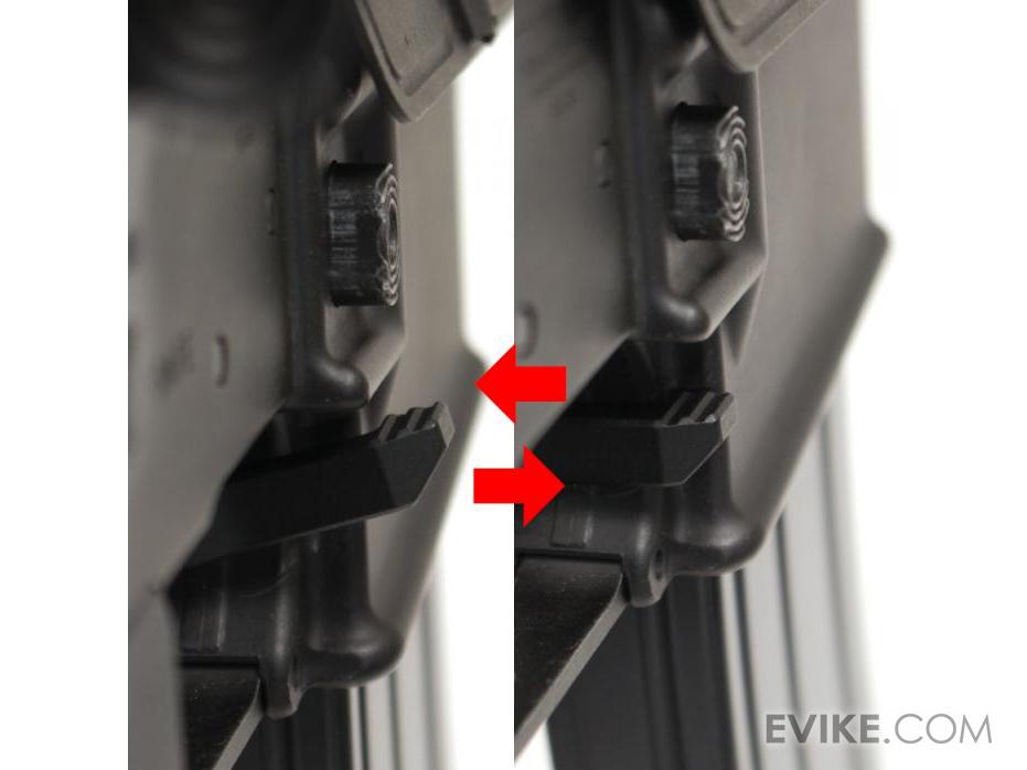 Laylax Ambidextrous Bolt Catch for TM M4 MWS Airsoft GBB Rifles ...