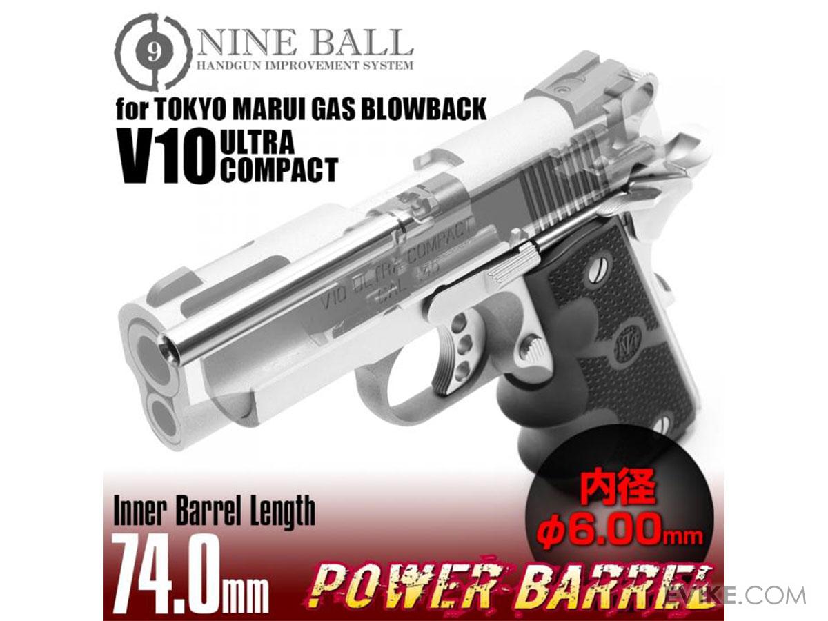 Nine Ball Power 74mm Barrel For Tokyo Marui V10 Ultra Compact Gas ...