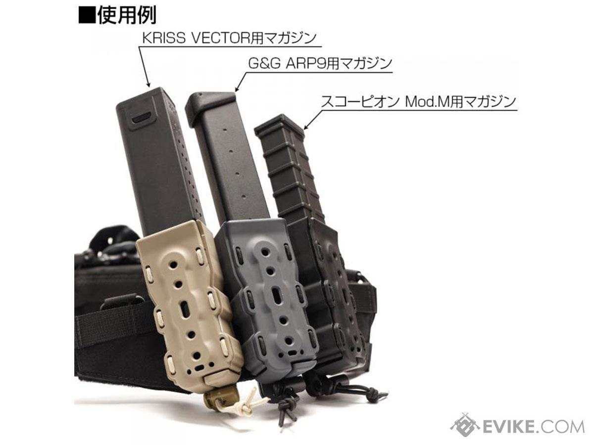Battle Style "Bite-Mag" SMG Hardshell Magazine Pouch (Color: Black ...