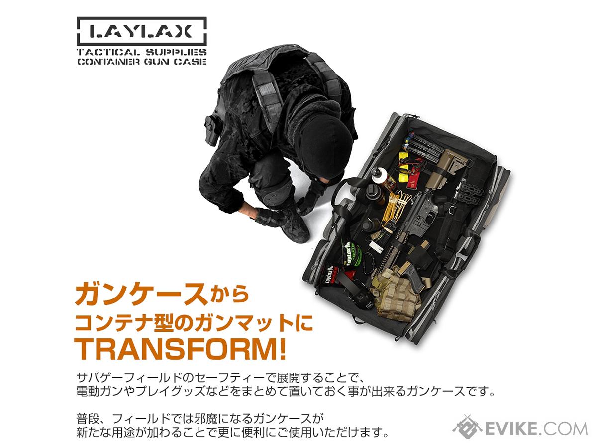 Laylax Satellite Collapsible Container and Gun Case (Color: Python ...