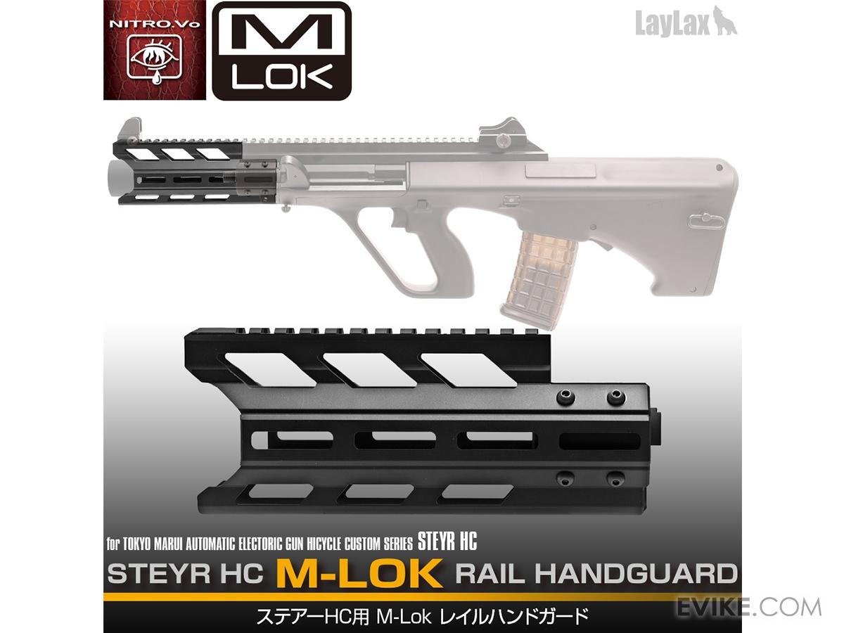 Laylax NITRO Vo. M-LOK Railed Handguard for Tokyo Marui AUG HC Custom ...