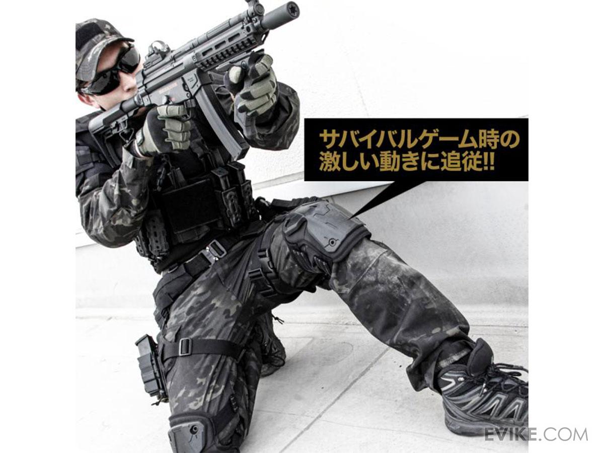 Laylax Battle Style Knee Shield Tactical Knee Pad Set, Tactical Gear ...