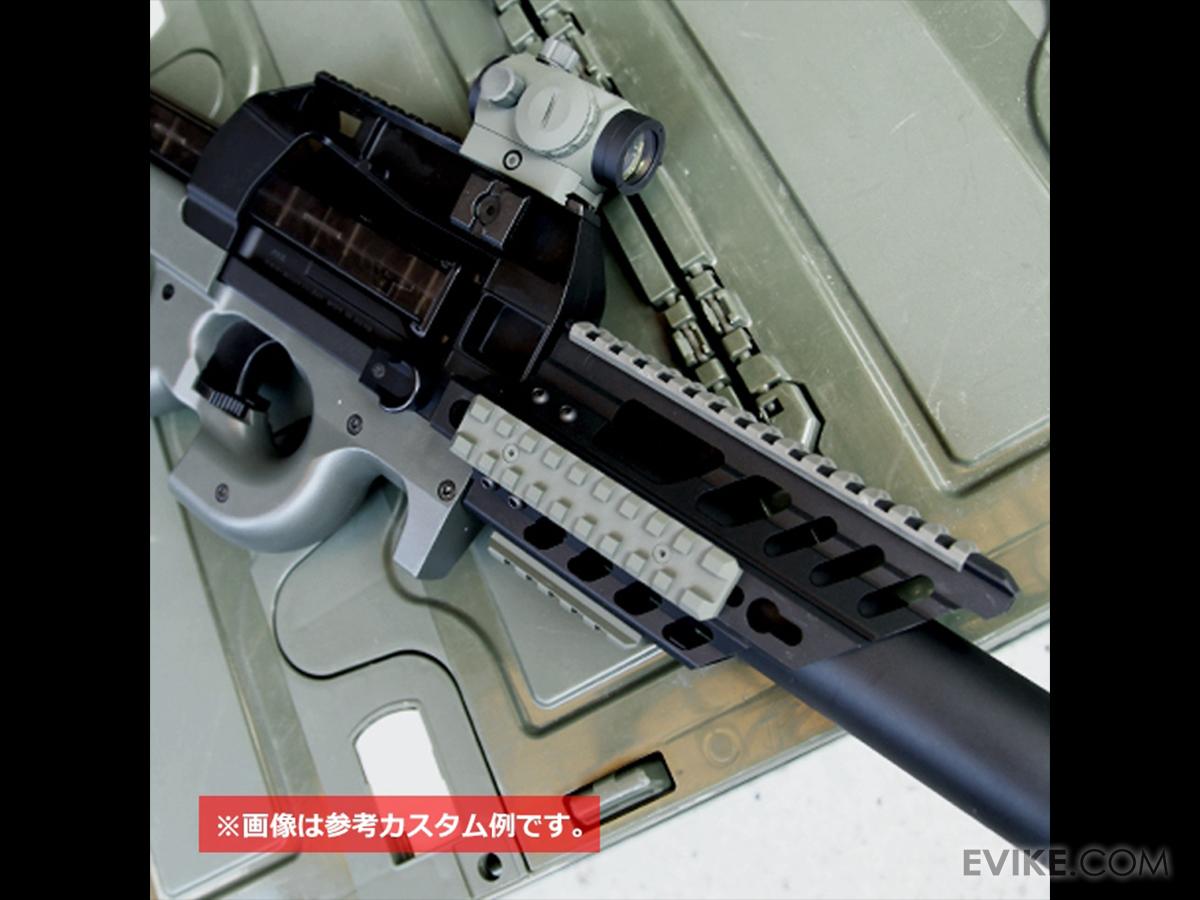 LayLax Custom CNC Aluminum P90 Extended Keymod Hanguard Rail ...