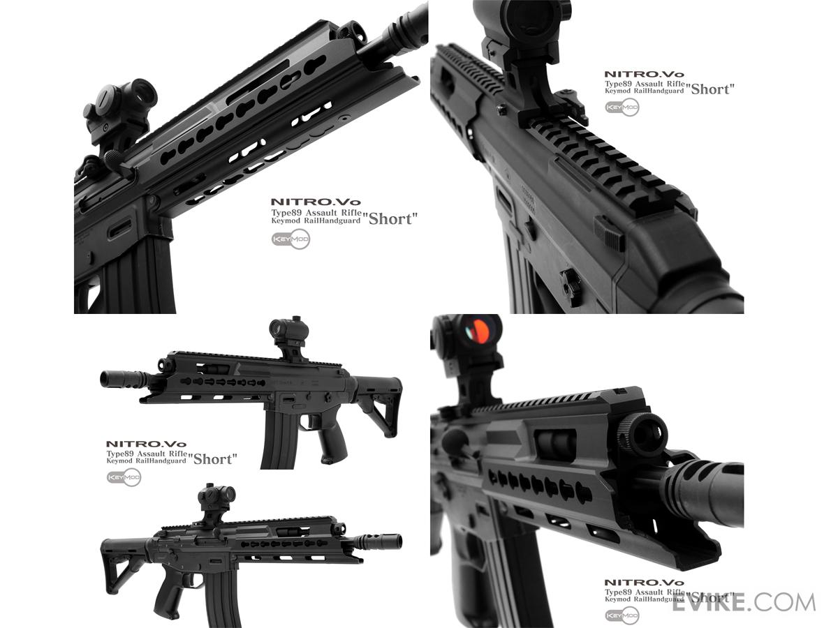 Laylax Type 89 Nitro.Vo CQB Handguard w/ KeyMod, Accessories & Parts ...