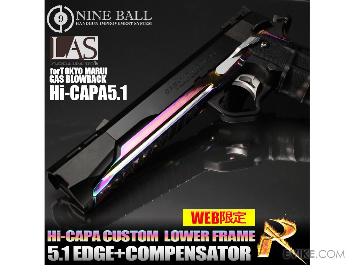 Nine Ball Aluminum Alloy Lower Frame with Compensator for Tokyo Marui ...