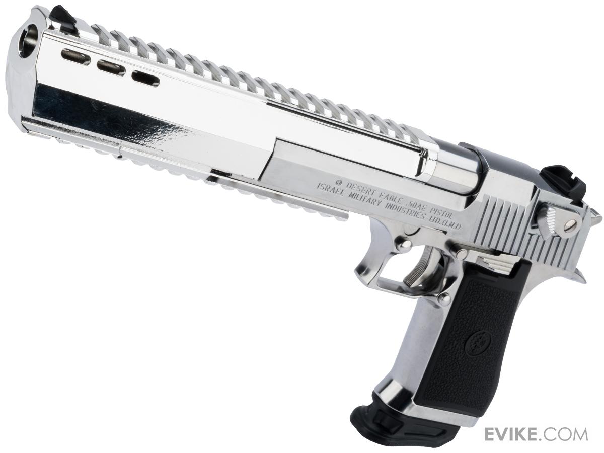 Laylax Custom / Tokyo Marui Desert Eagle Long Slide (Color: Silver), Airsoft Guns, Gas Airsoft ...