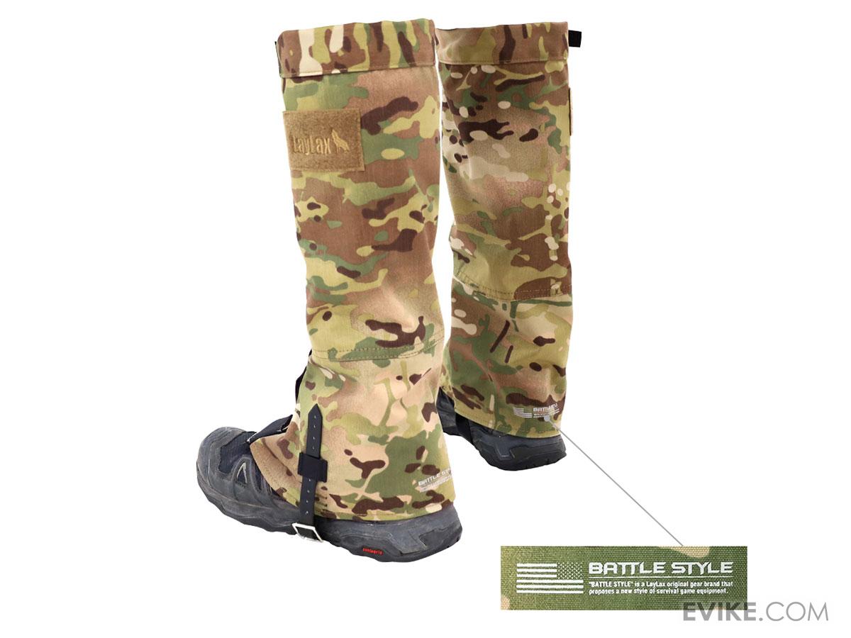 Laylax Battle Style Recon Gaiters (Color: Scorpion / Large - X-Large ...