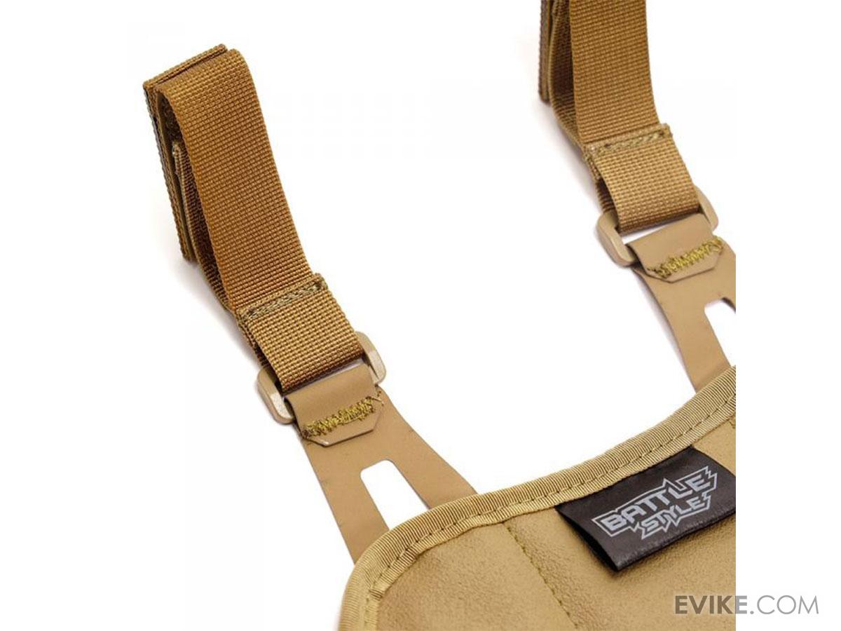 Laylax Compact MOLLE Leg Panel (Color: Tan), Tactical Gear/Apparel ...