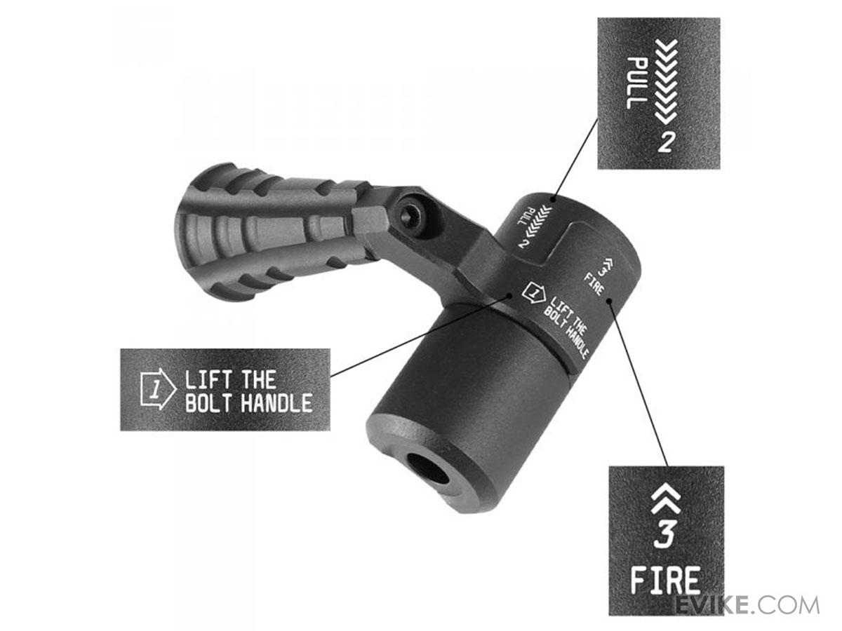 Laylax PSS Bolt Handle NEO for Tokyo Marui VSR-10 Airsoft Sniper Rifles ...