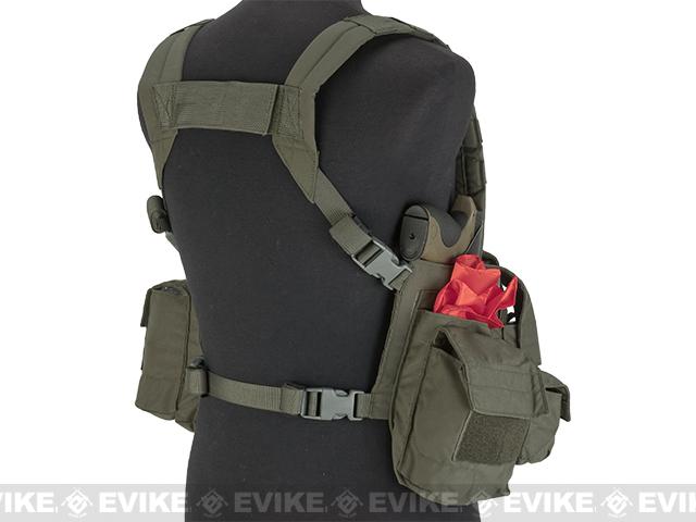 LBX Tactical Lock & Load Chest Rig (Color: Ranger Green), Tactical Gear ...