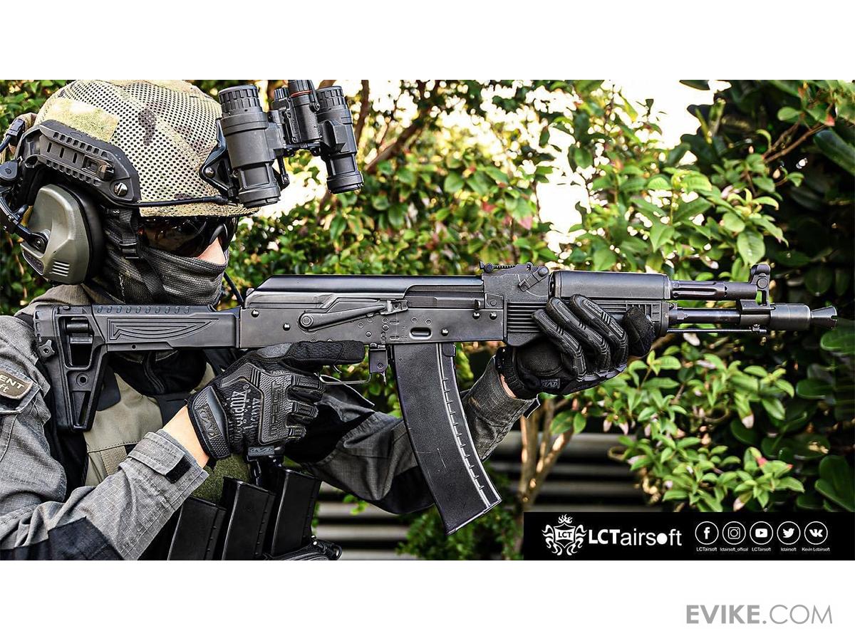 LCT Airsoft MRK-105 Steel Airsoft AEG Rifle, Airsoft Guns, Airsoft Electric Rifles - Evike.com ...