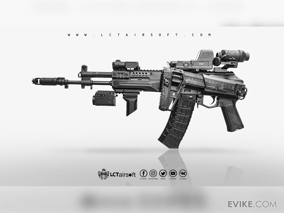 LCT Airsoft LCK-19 Telescoping Stock for AK Series Airsoft AEG Rifles (Model: Folding ...