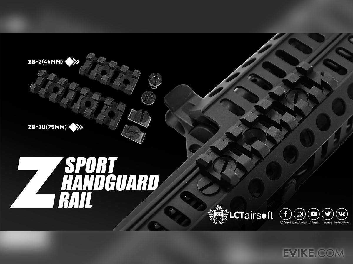 LCT Modular Rail Segment for Z Series SPORT-12 Handguards (Model: ZB-2U ...