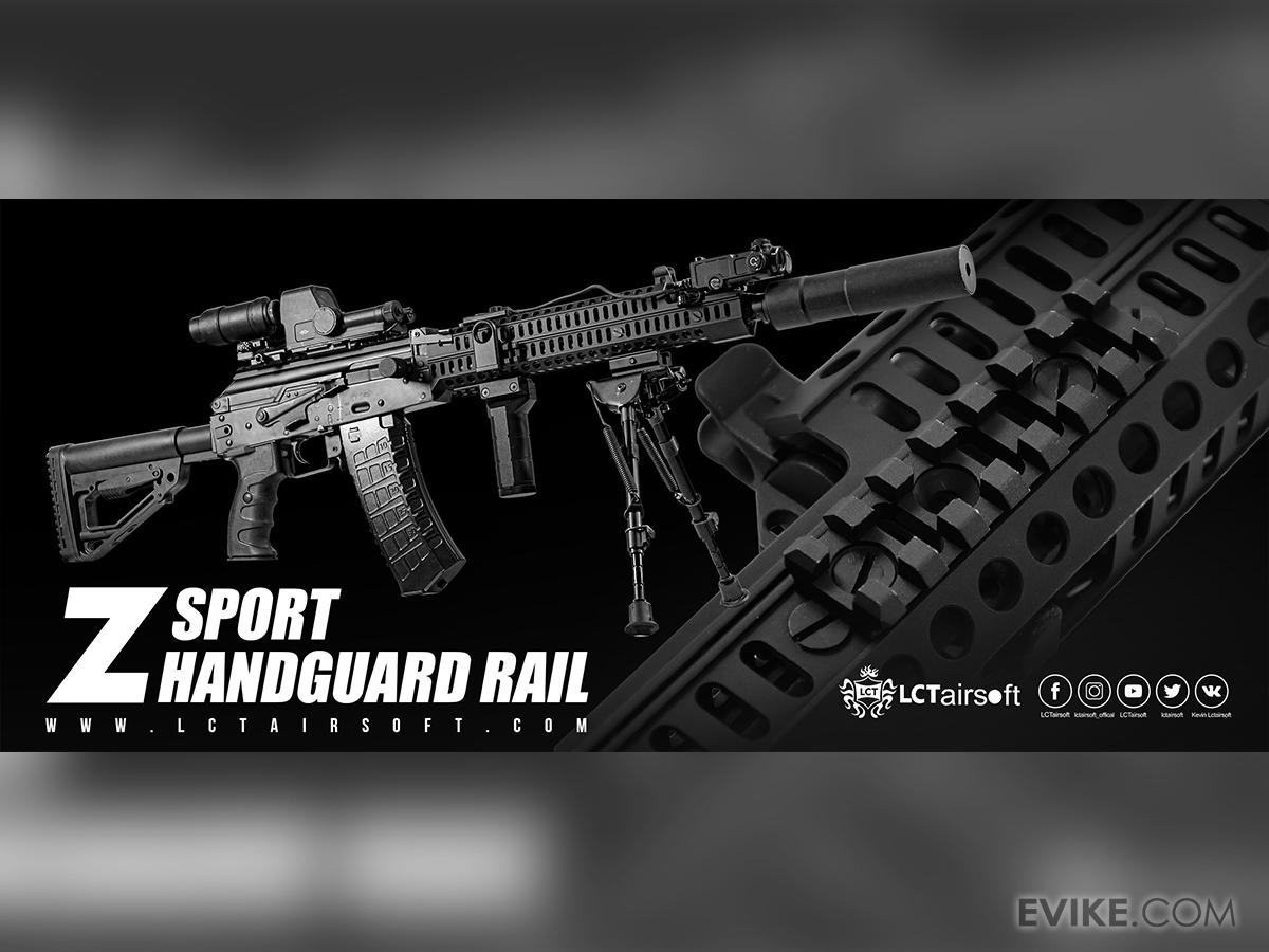 LCT Z Series SPORT Handguard for LCK-12 & 15 Series Airsoft AEG Rifles (Model: SPORT-12U ...