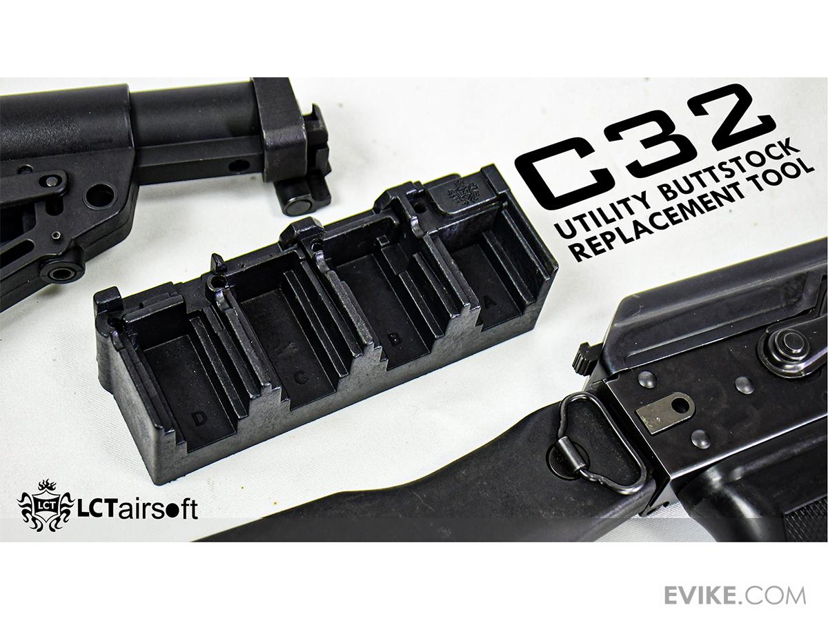LCT Buttstock Replacement Tool for Airsoft AEG Rifles, Accessories ...