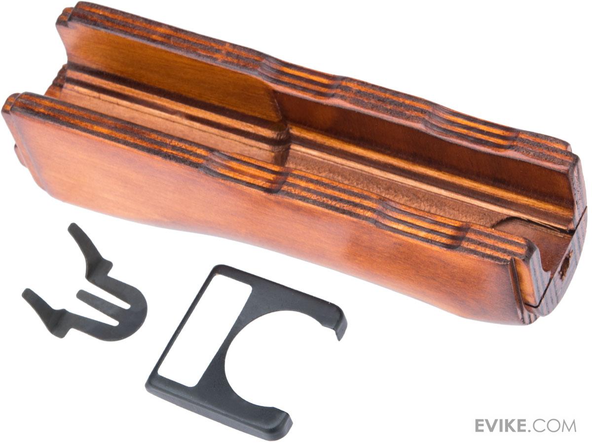 LCT Airsoft Wooden Lower Handguard for RPK Series Airsoft Rifles, Accessories & Parts, External ...