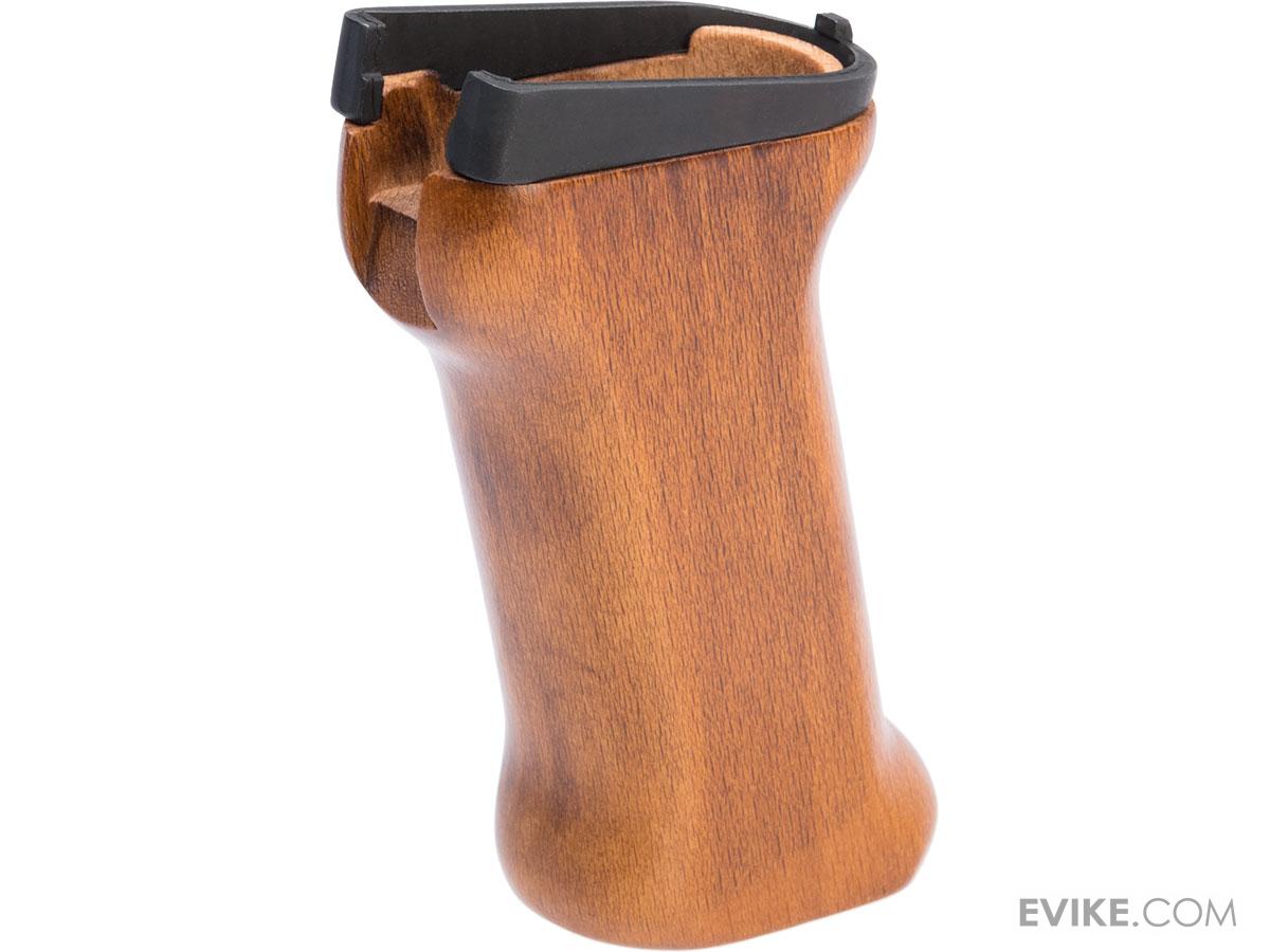 LCT Airsoft Wooden Pistol Grip for AK Series Airsoft Rifles (Model: AMD ...