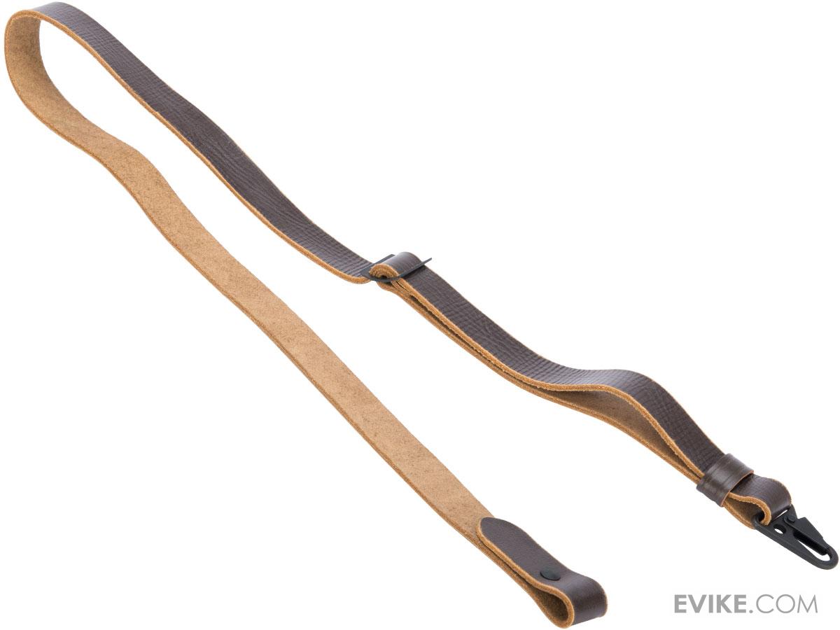 LCT Airsoft Leather Rifle Sling with HK Hook, Tactical Gear/Apparel ...